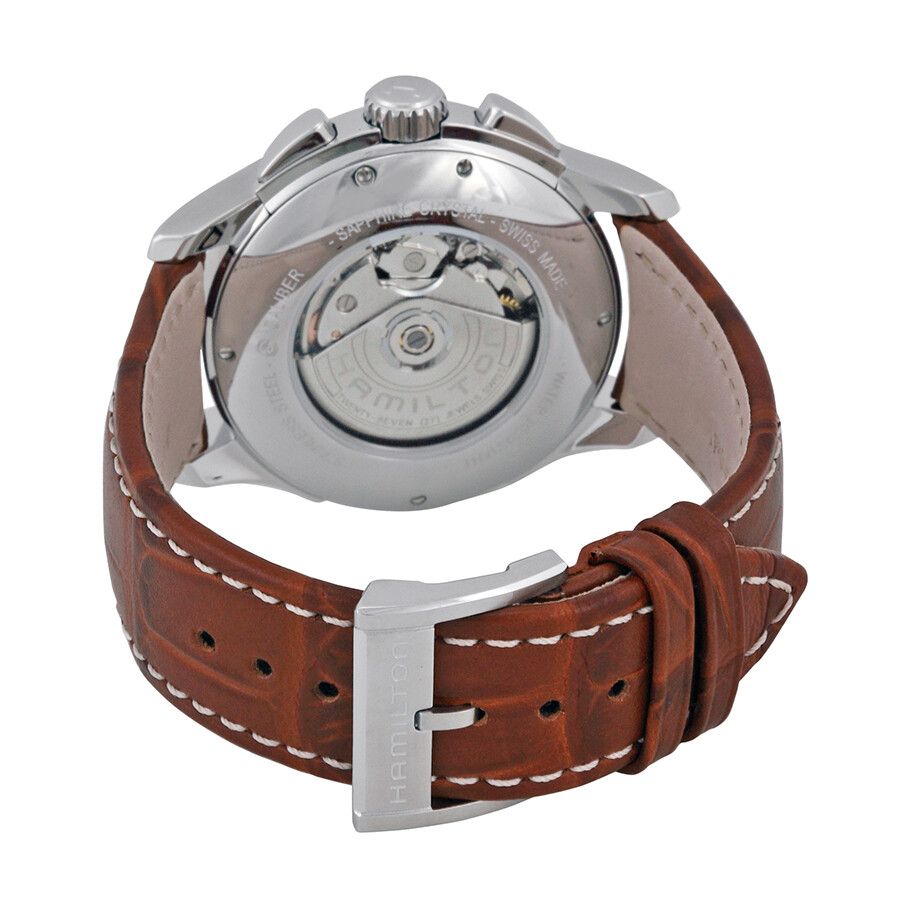 Hamilton Jazzmaster Chronograph Silver Dial Men's Watch H32606555 ...