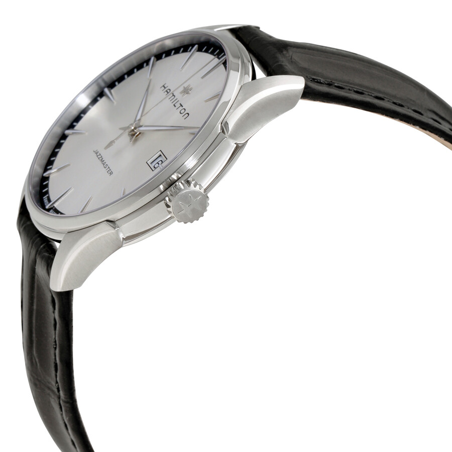 Hamilton Jazzmaster Silver Dial Men's Watch H32451751 7640167040162 ...
