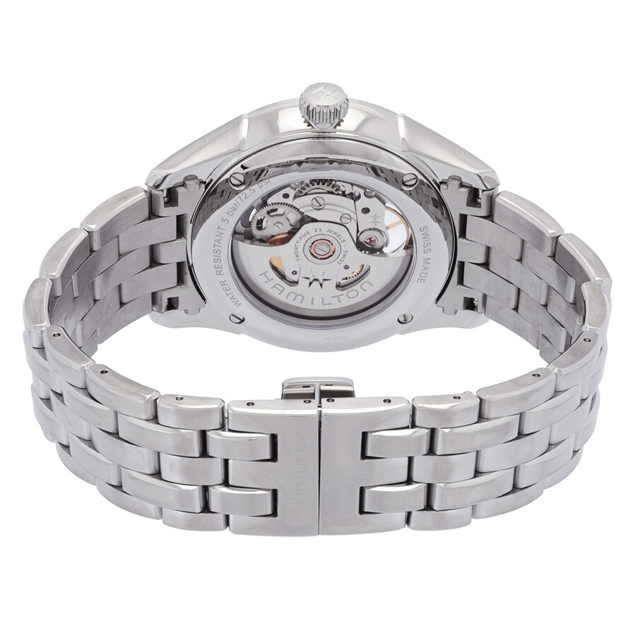 Hamilton Jazzmaster Skeleton Automatic Blue Dial Men's Watch H42535141 ...