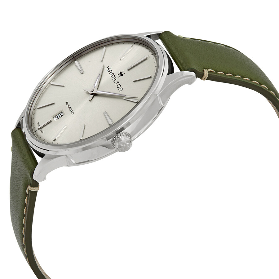 Hamilton Jazzmaster Thinline Automatic Silver Dial Men's Watch ...