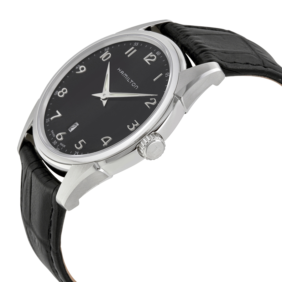 Hamilton Jazzmaster Thinline Black Dial Men's Watch H38511733 ...