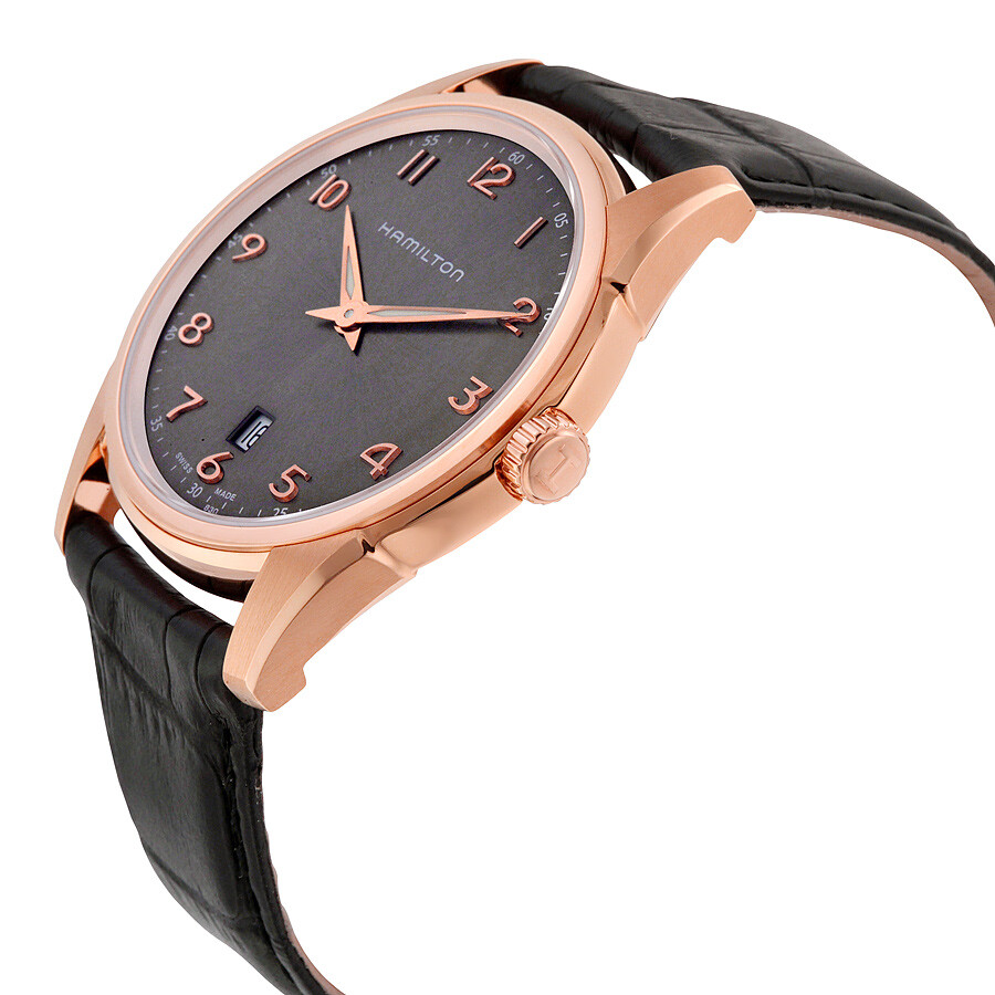 Hamilton Jazzmaster Thinline Grey Dial Men's Watch H38541783 ...