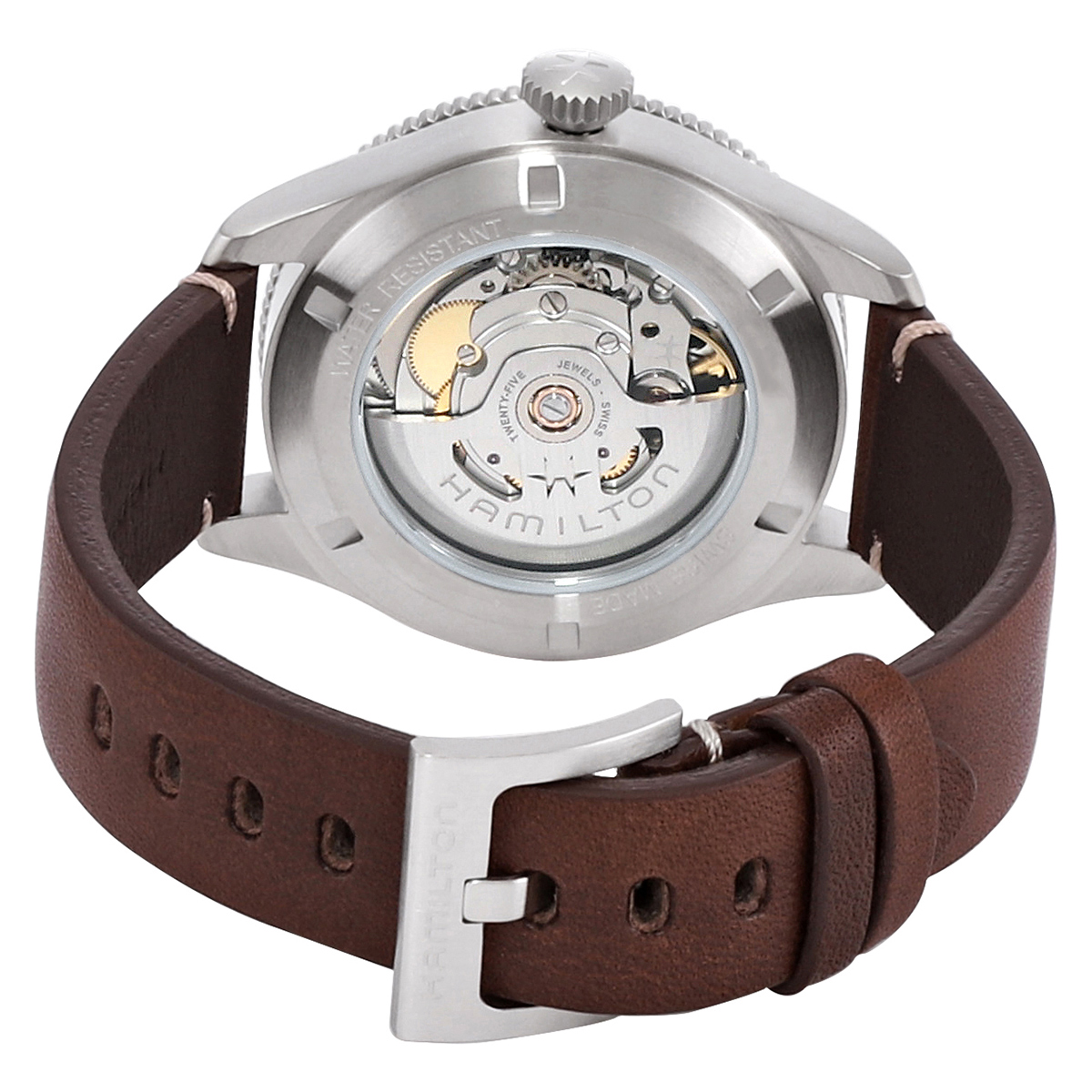 Hamilton Khaki Aviation Pioneer Automatic Black Dial Men's Watch ...