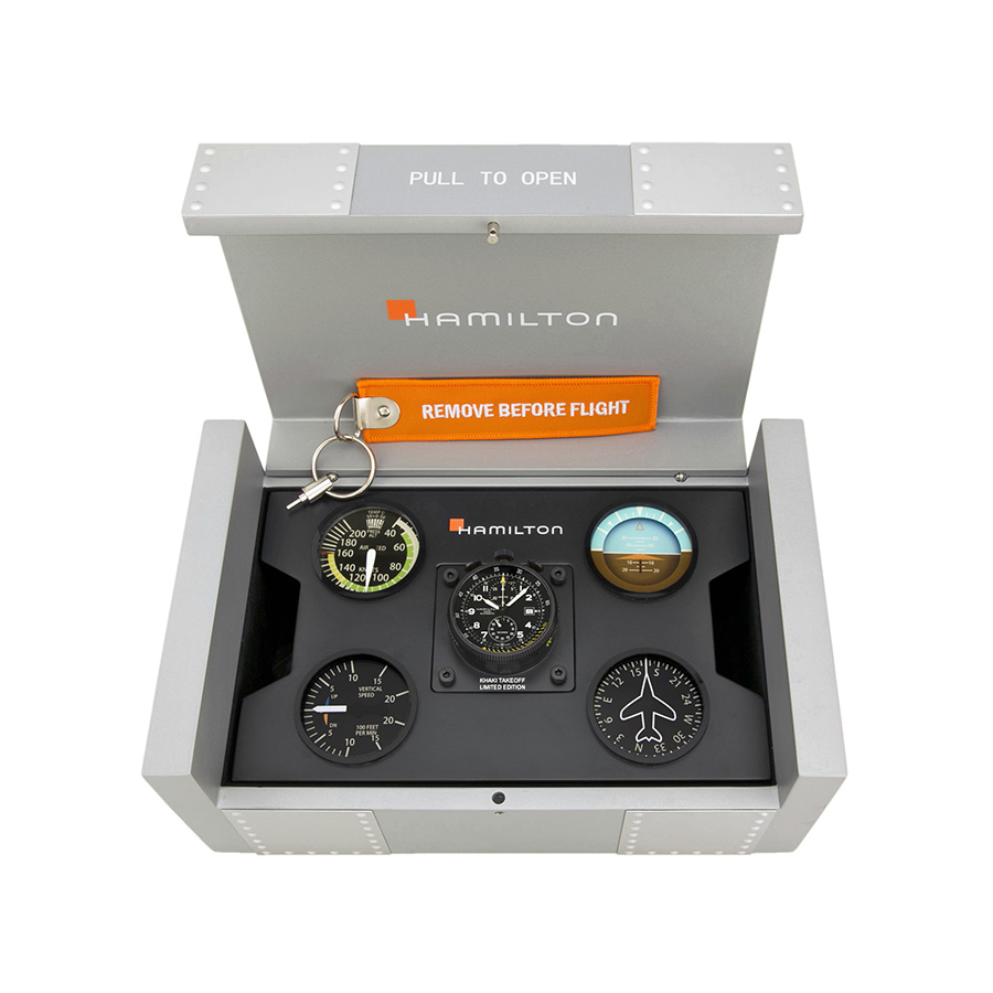Hamilton Khaki Aviation Takeoff Automatic Chronograph Men's Watch ...