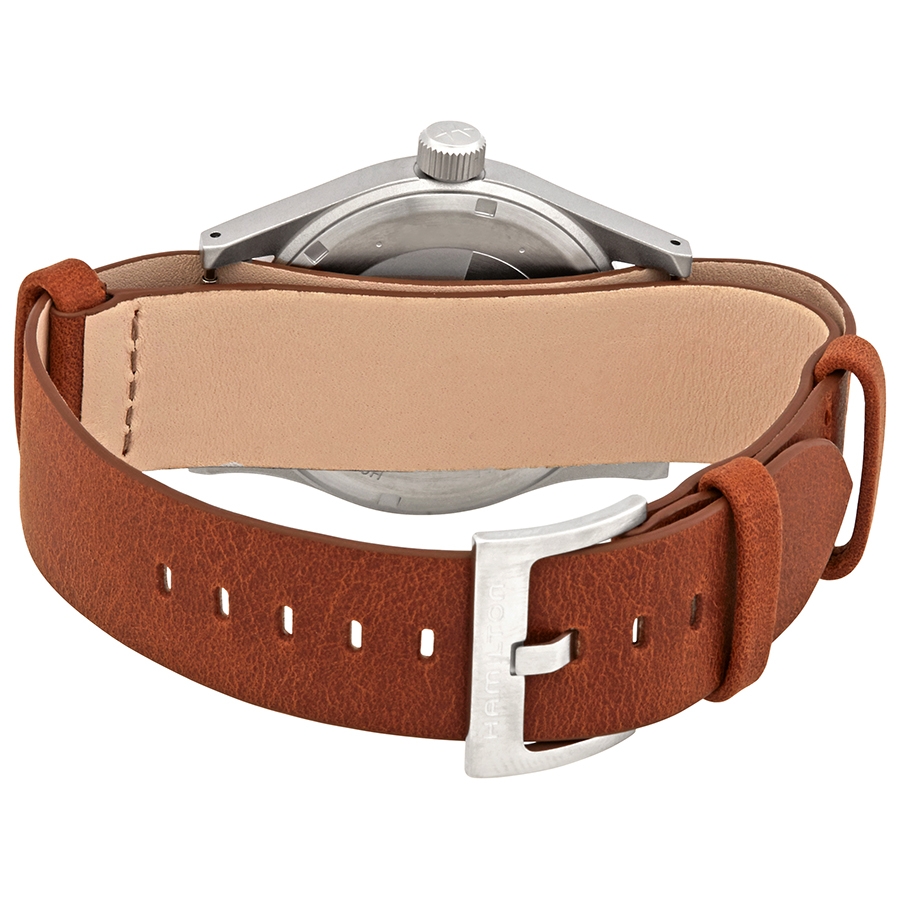 Hamilton Khaki Field Hand Wind Black Dial Men's Watch H69439531 ...