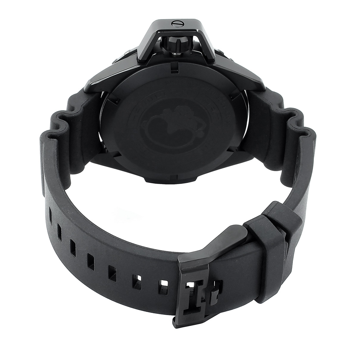 Hamilton Khaki Navy Frogman Automatic Black Dial Men's Watch H77845330 ...