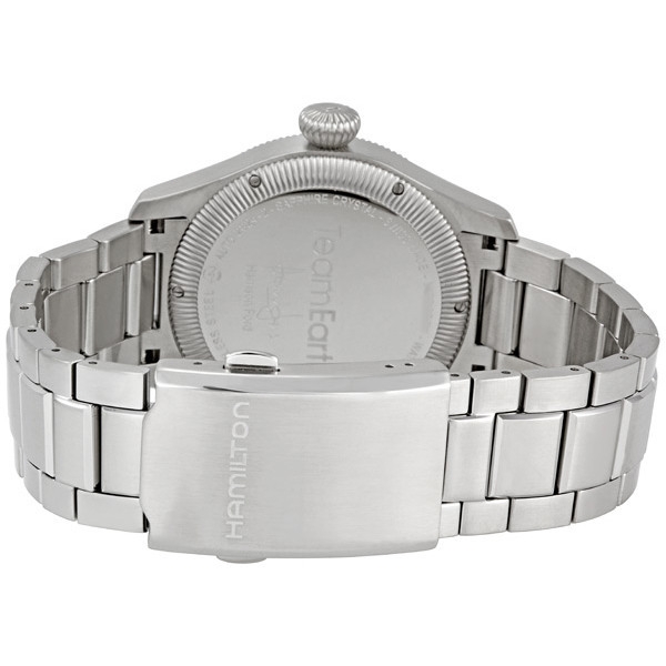 Hamilton Khaki Team Earth Automatic Black Dial Men's Watch H60455133 ...