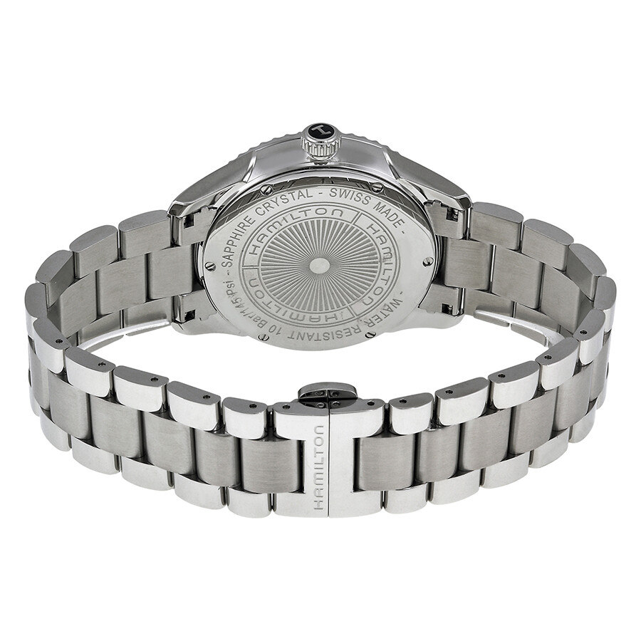 Hamilton Seaview Black Dial Stainless Steel Men's Watch H37511131 ...