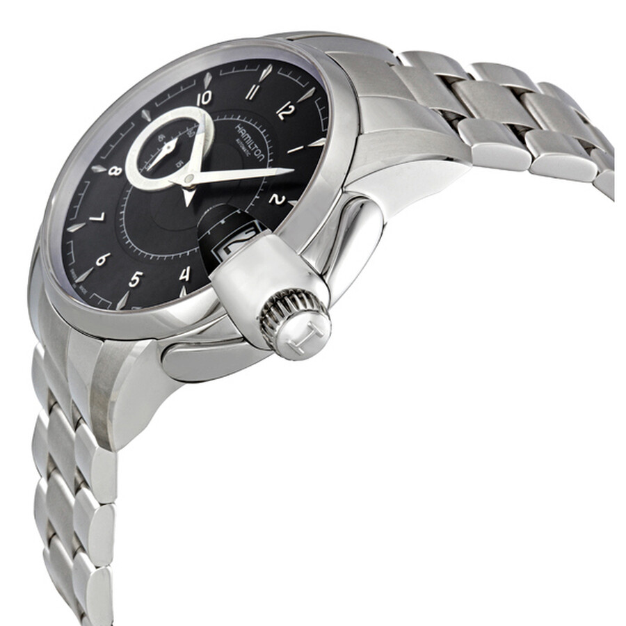 Hamilton Timeless Classic Railroad Black Dial Automatic Men's Watch ...