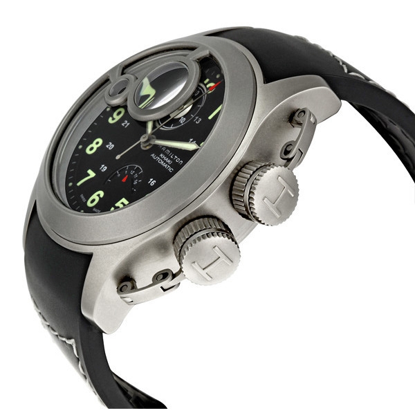 Hamilton Titanium Frogman Men's Watch H77746333 7640113837945 - Watches ...