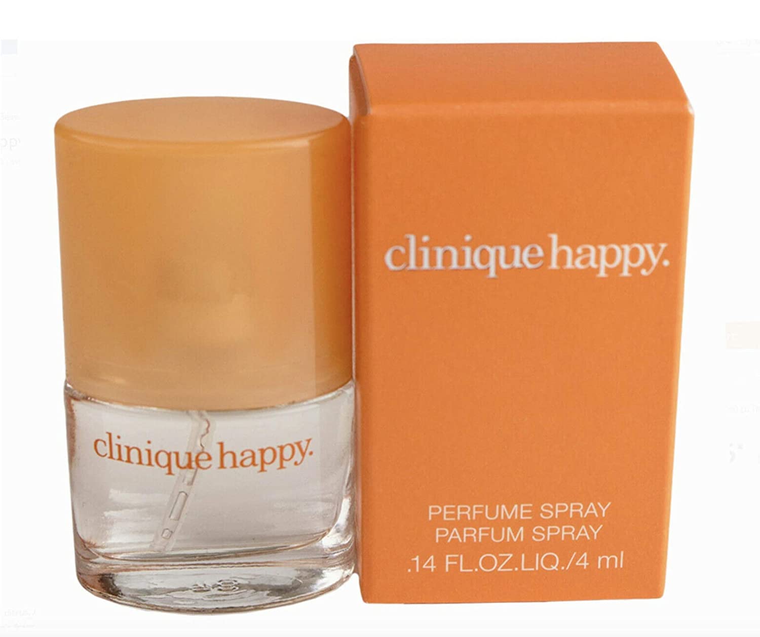 Clinique Happy / Clinique Perfume Spray Mini 0.14 oz (4.0 ml) (w ...