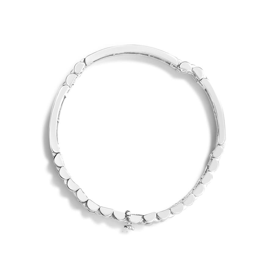 Haus Of Brilliance 14K White Gold 12.0 Cttw Men's Invisible Set ...