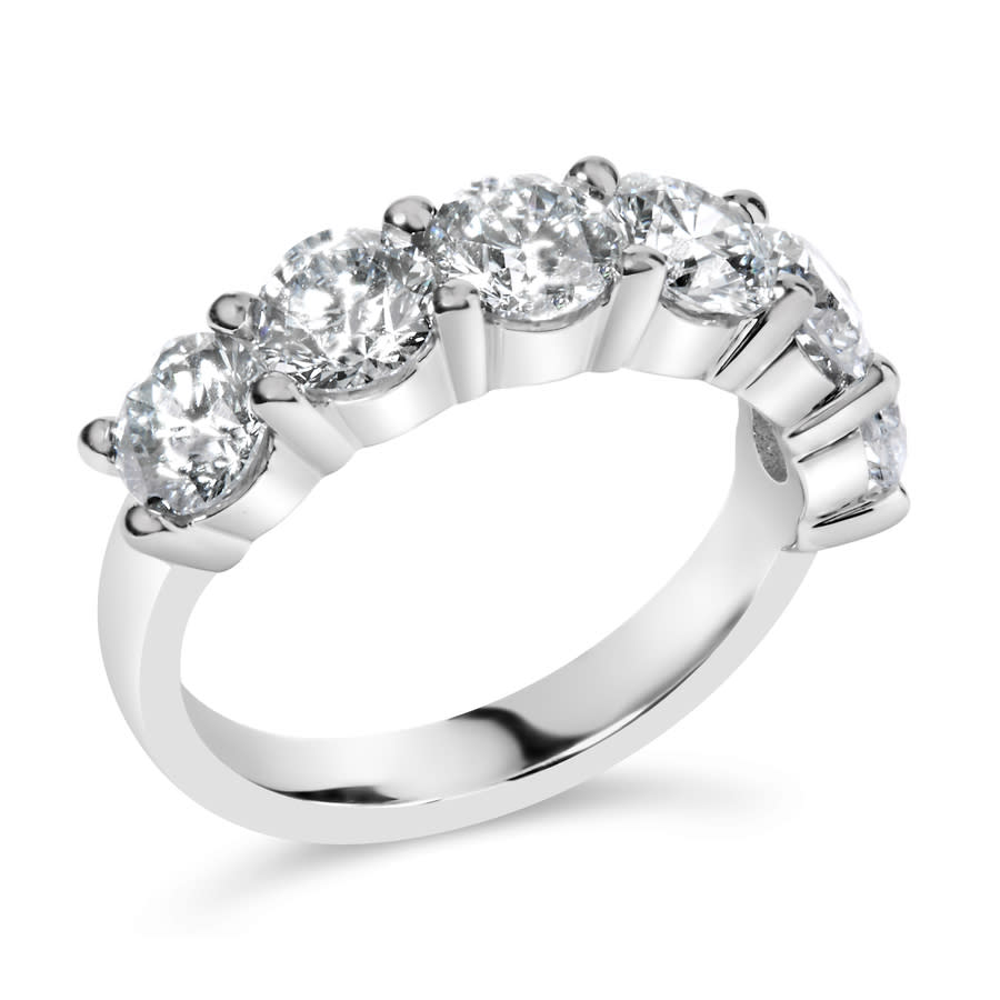 Haus Of Brilliance 14K White Gold 3.0 Cttw Lab-Grown Diamond Shared ...