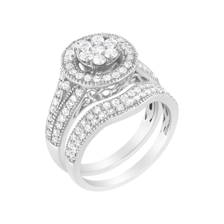 Haus Of Brilliance .925 Sterling Silver 1 3/8 cttw Lab-Grown Diamond ...