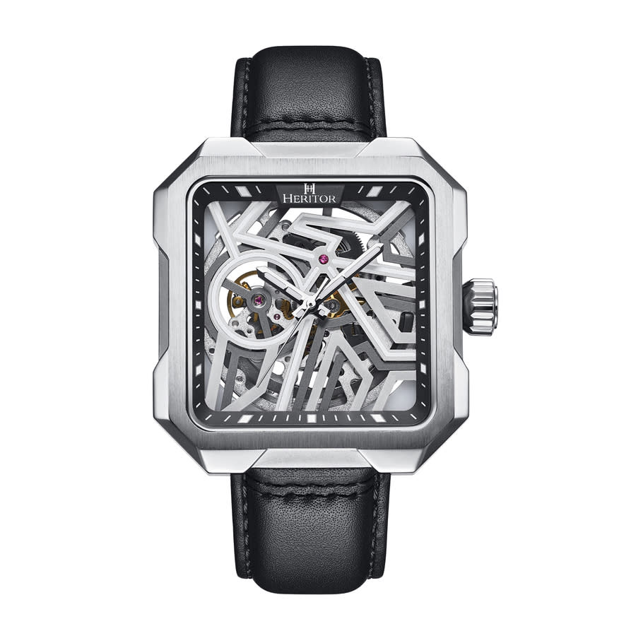 Heritor Campbell Silver-tone Dial Men's Watch HERHS3301 840148810457 ...