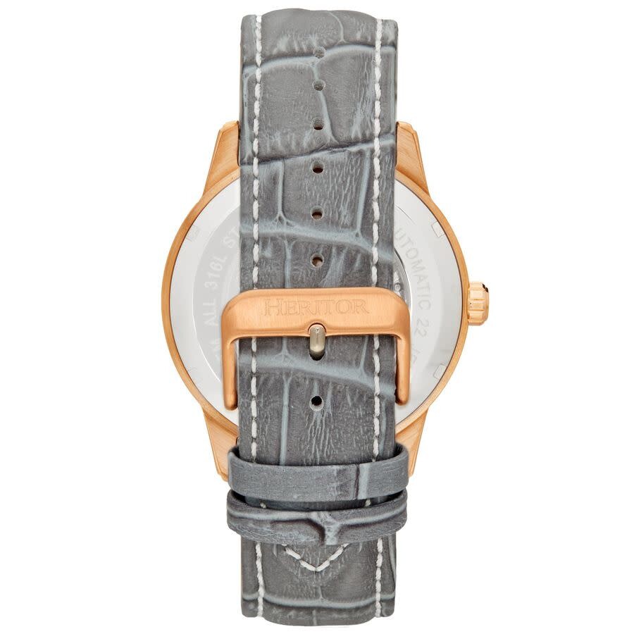 Heritor Davies Automatic Grey Dial Men's Watch HERHS2505 840148807723 ...