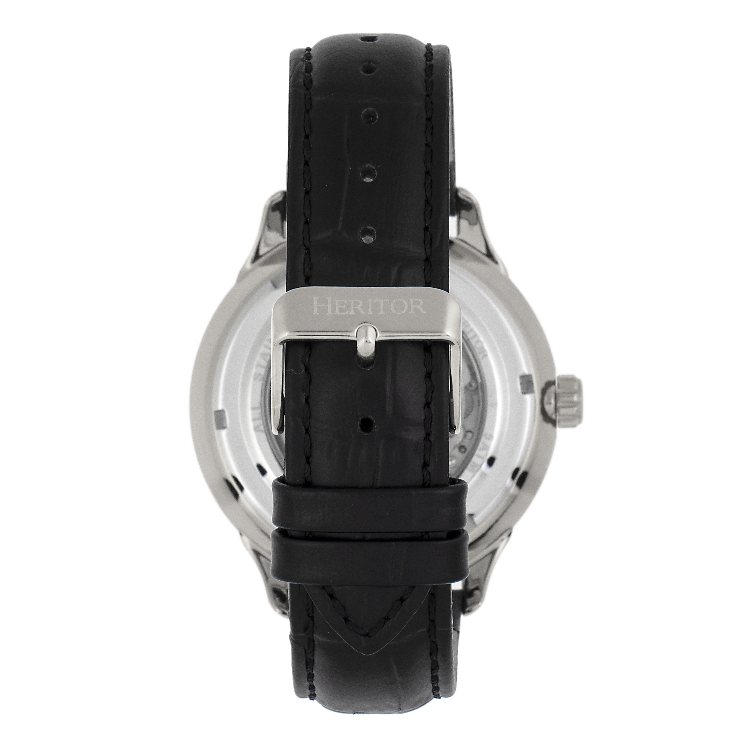 Heritor Harding Automatic Black Dial Men's Watch HR9002 847864192270 ...