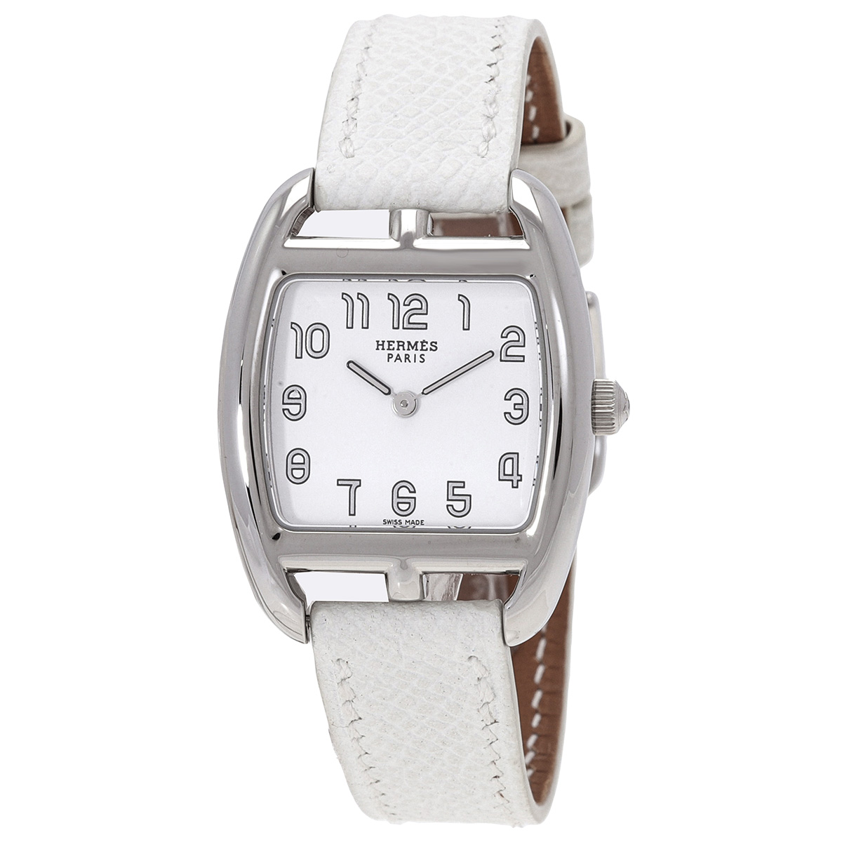 Hermes Cape Cod Quartz White Dial Ladies Watch CT1.210.130/UBC ...