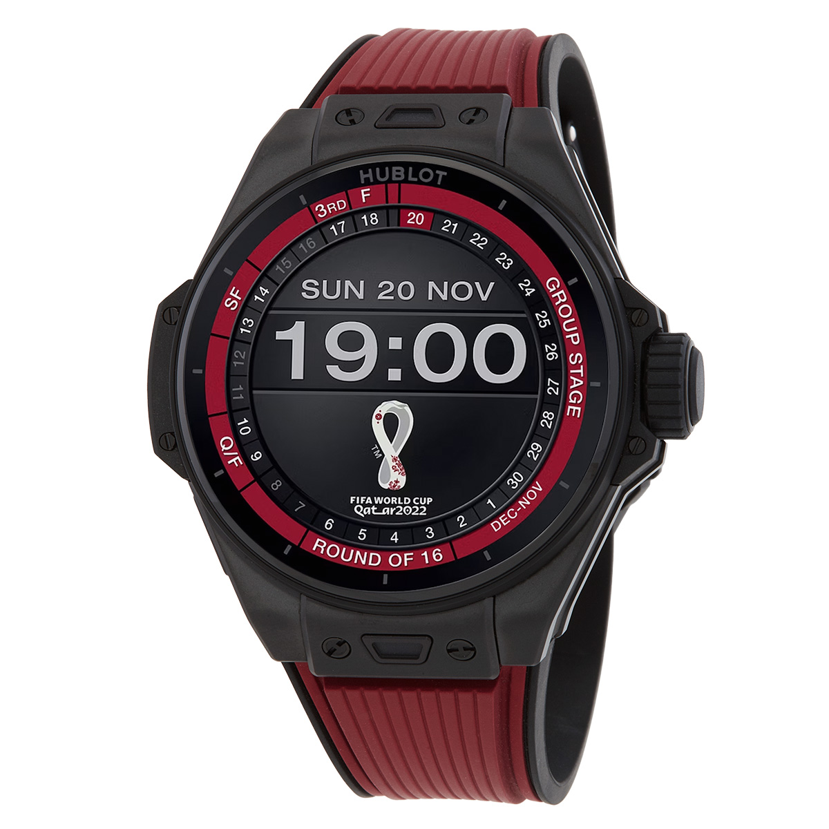 Hublot Big Bang E FIFA World Cup Qatar 2022 Digital Black Dial Men's ...