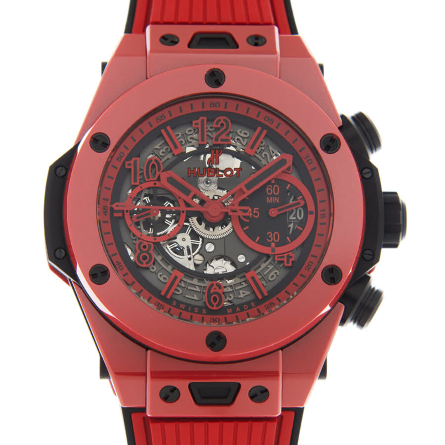 Hublot Big Bang Unico Limited Edition Red Magic Chronograph Automatic ...