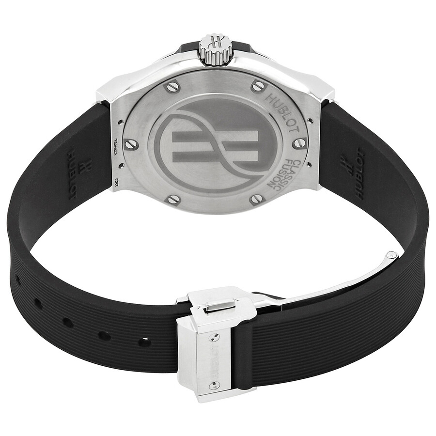 Hublot Classic Fusion Quartz Black Dial Men's Watch 581.NX.1470.RX ...