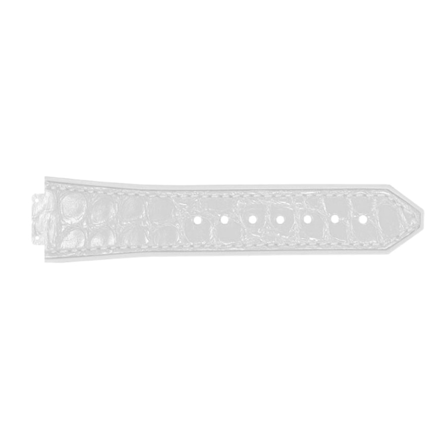 Hublot Strap Alligator & Rubber White LR581.85.70.9999.9999R.0427 ...