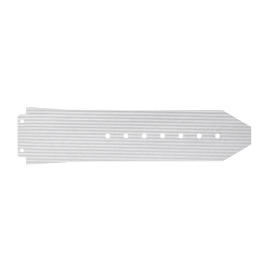 Hublot Strap / White Rubber / Lined / Std BR301.100.80.03.9999 - Watch ...