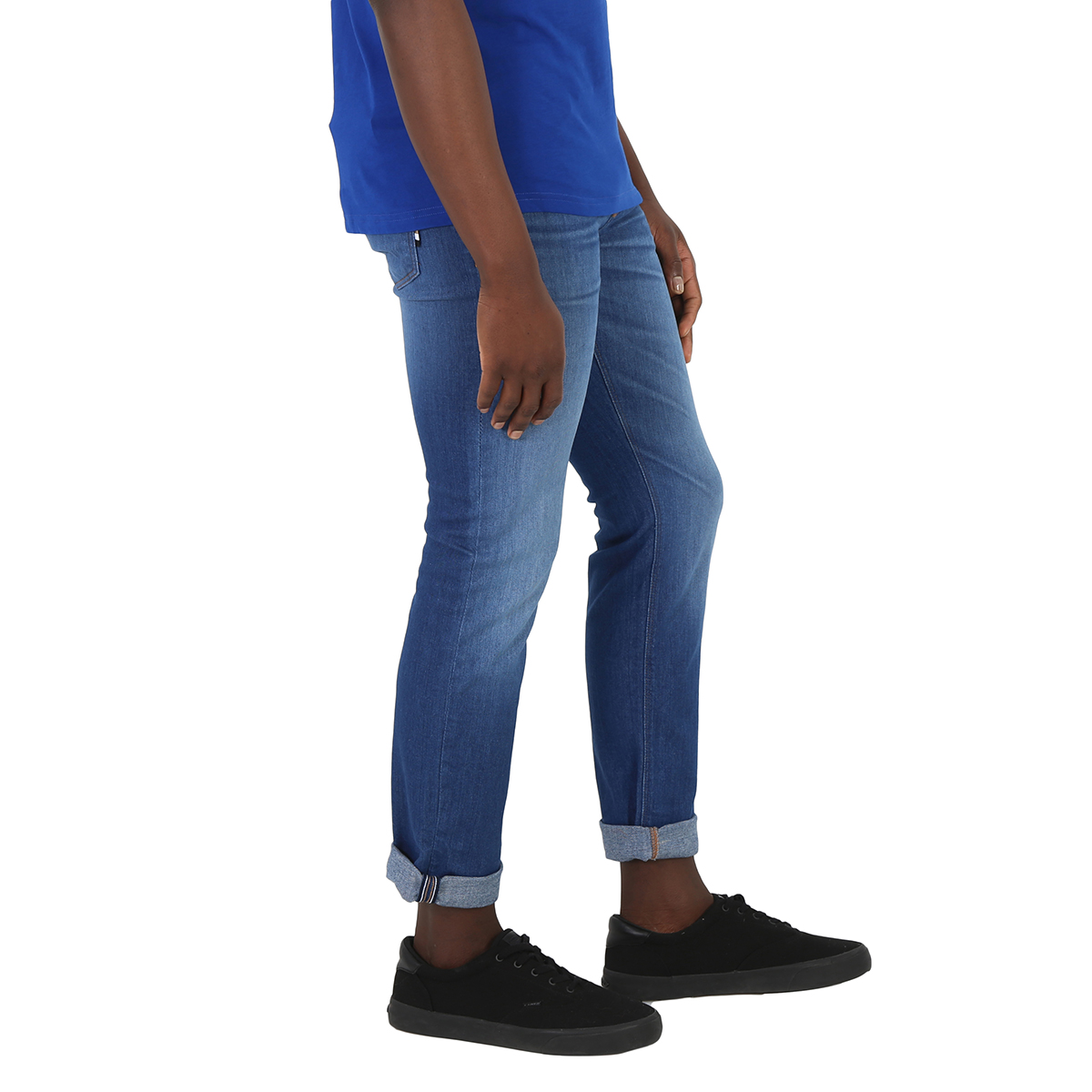 Hugo Boss Bright Blue Italian Denim Regular-Fit Jeans, Waist Size W30 ...