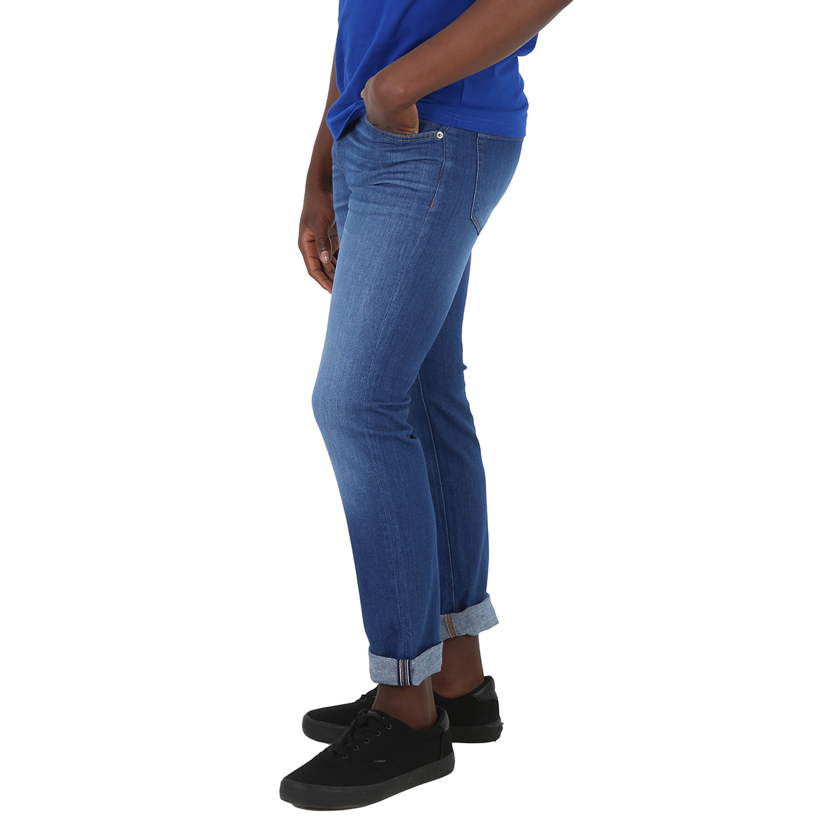 Hugo Boss Bright Blue Italian Denim Regular-Fit Jeans, Waist Size W30 ...