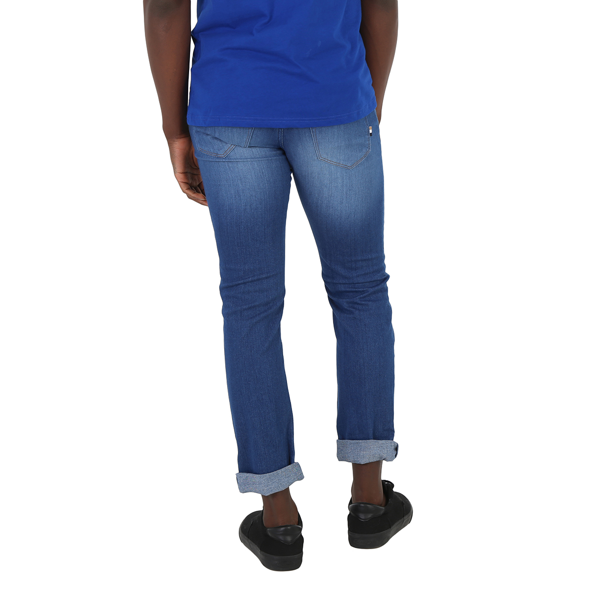 Hugo Boss Bright Blue Italian Denim Regular-Fit Jeans, Waist Size W30 ...