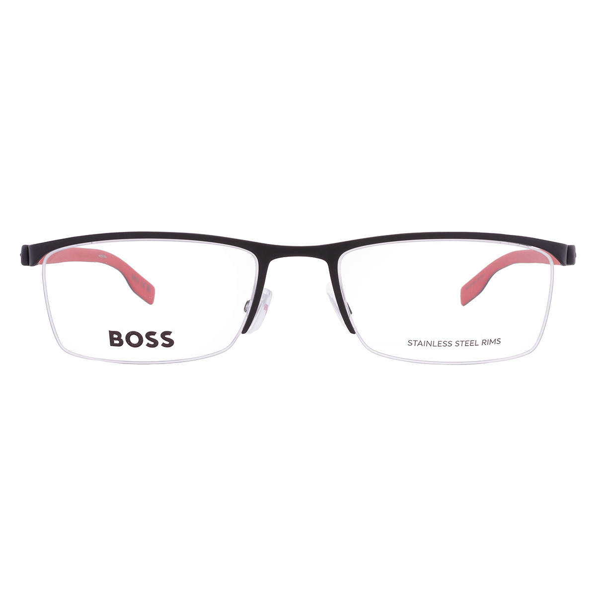 Hugo Boss Demo Rectangular Men's Eyeglasses BOSS 0610/N 0BLX 55 ...