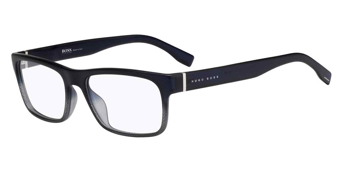 Hugo Boss Demo Rectangular Men's Eyeglasses BOSS 0729 0KAY 54 ...