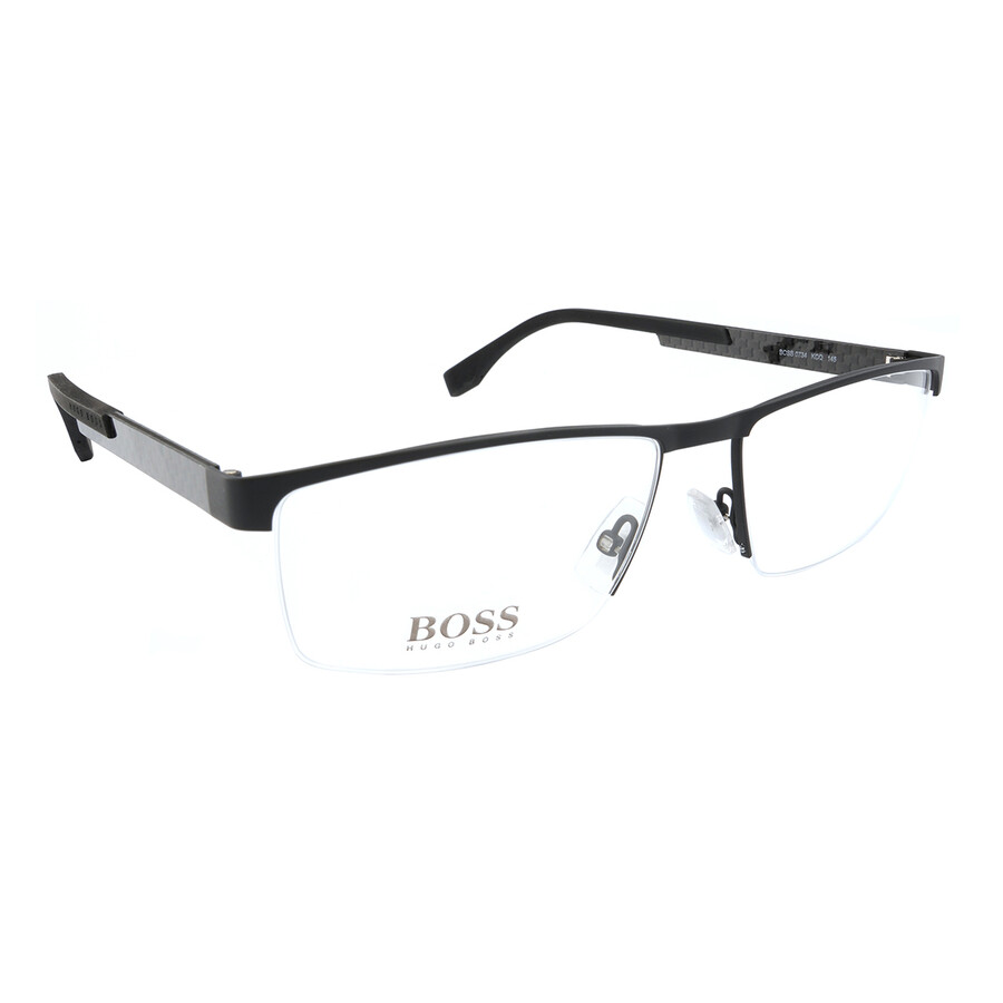 Hugo Boss Demo Rectangular Men's Eyeglasses BOSS 0734 0KCQ 56 ...