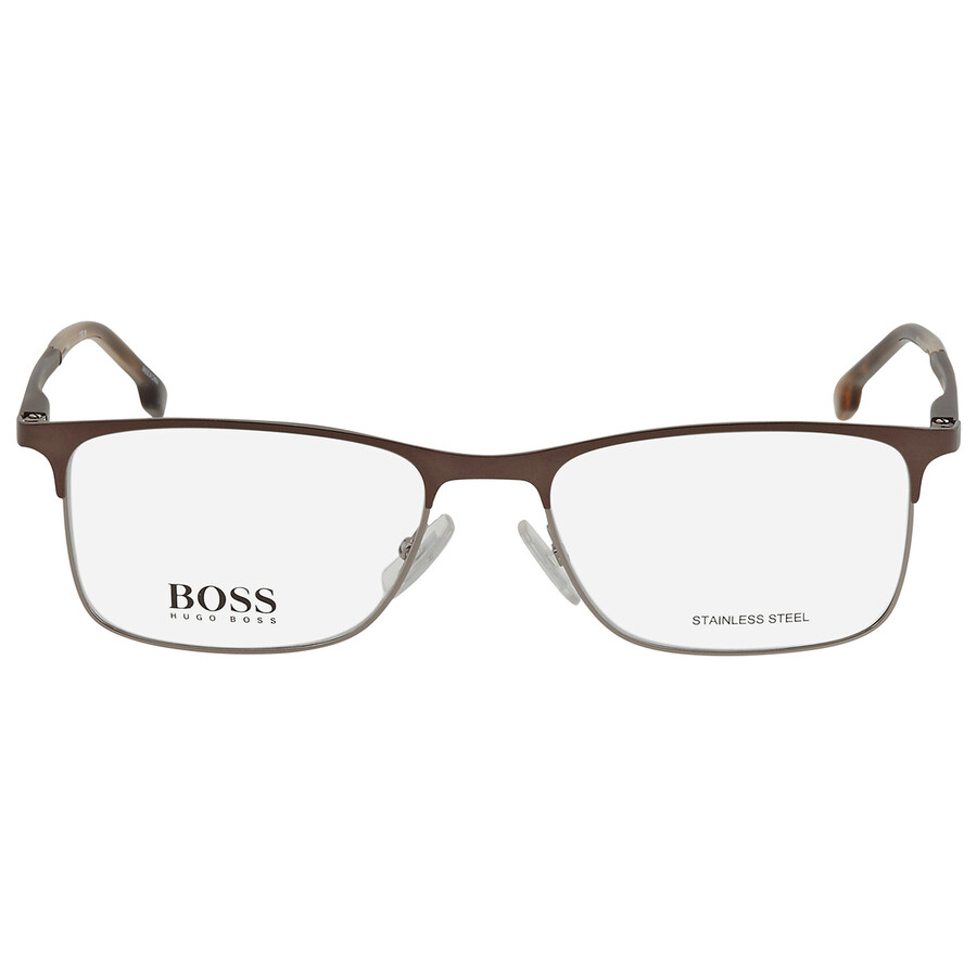 Hugo Boss Demo Rectangular Men's Eyeglasses BOSS 1186 01OT 56 ...