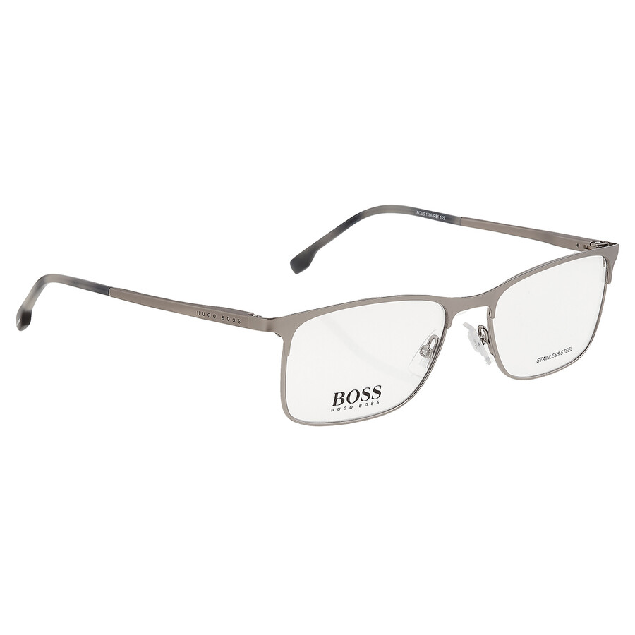 Hugo Boss Demo Rectangular Men's Eyeglasses BOSS 1186 0R81 56 ...