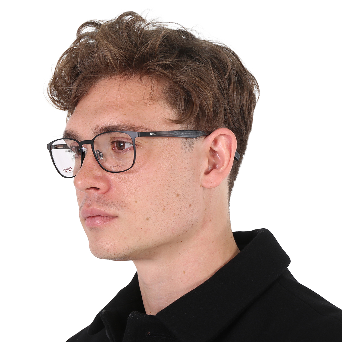 Hugo Boss Demo Rectangular Men's Eyeglasses HG 0304 0003 53 ...