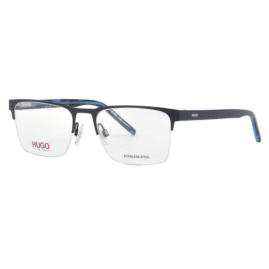 Hugo Boss Demo Rectangular Men's Eyeglasses HG 1076 0FLL 56 ...