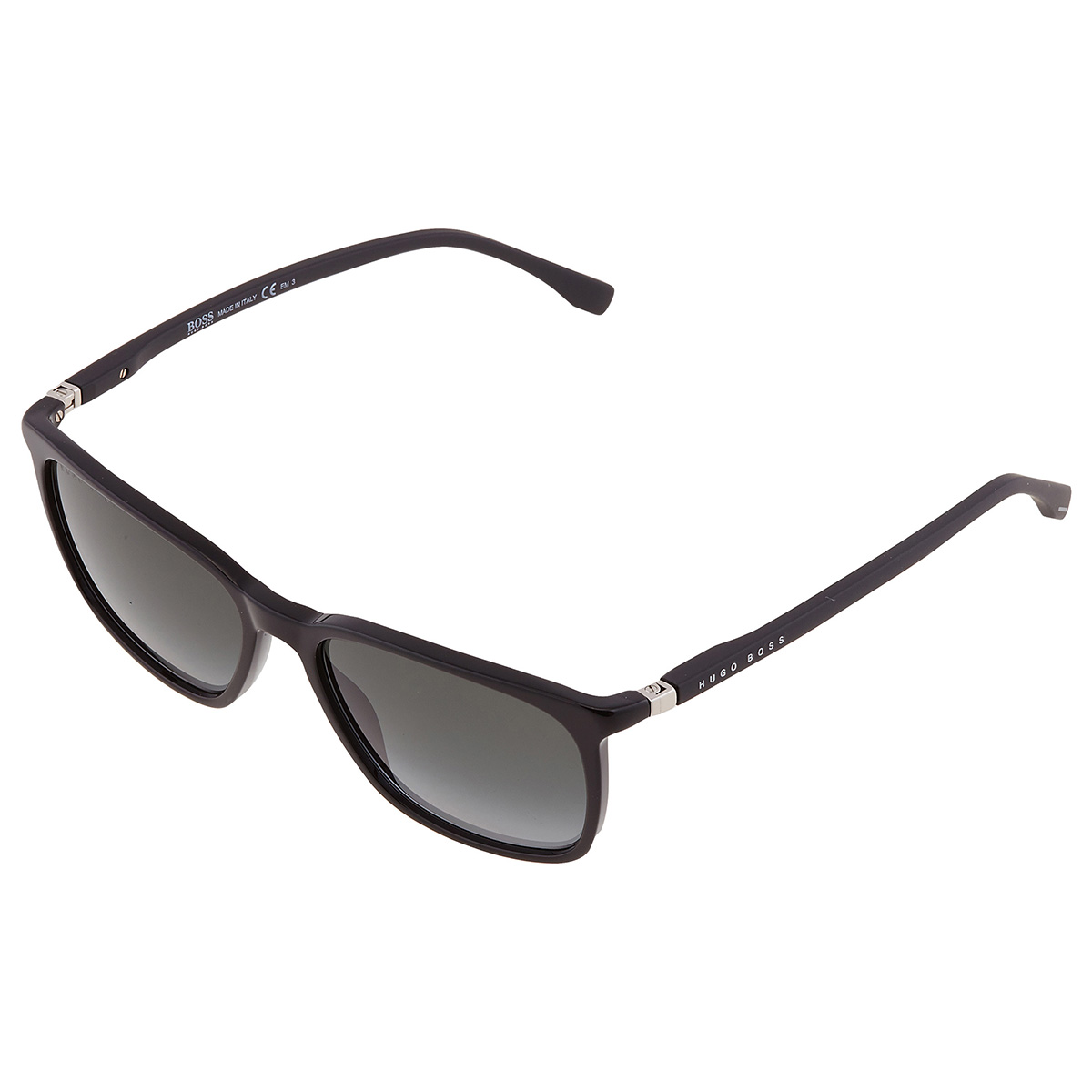 Hugo Boss Grey Shaded Rectangular Men's Sunglasses BOSS 0959/S/IT 0807 ...