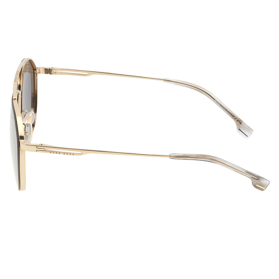 Hugo Boss Ivory Multilayer Pilot Men's Sunglasses BOSS 1326/S 0J5G/UE ...