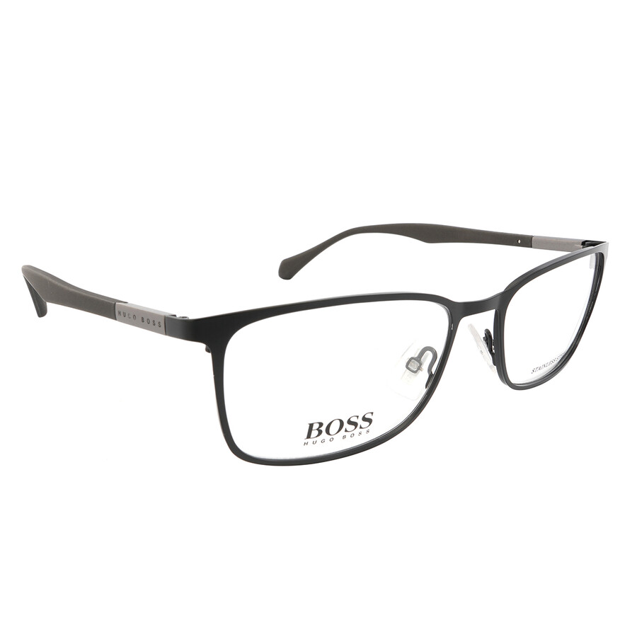 Hugo Boss Men's Black Rectangular Eyeglass Frames 08280YZ20056 BOSS ...