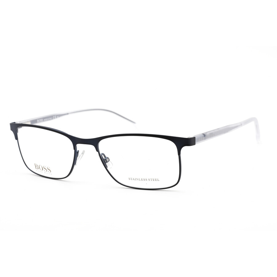 Hugo Boss Men's Blue Rectangular Eyeglass Frames BOSS0967/IT0FLL0056 ...