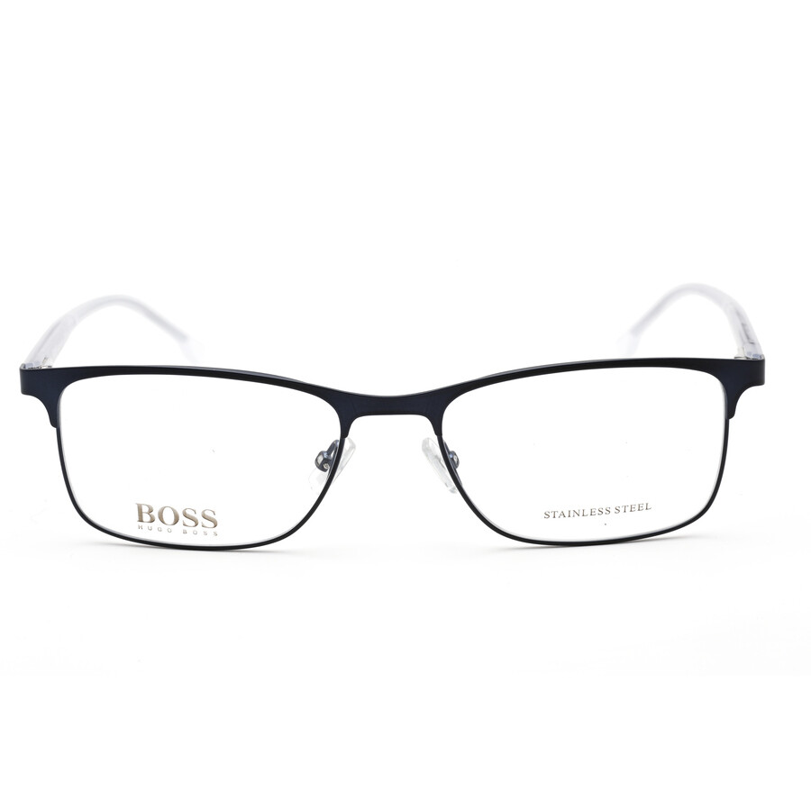 Hugo Boss Men's Blue Rectangular Eyeglass Frames BOSS0967/IT0FLL0056 ...