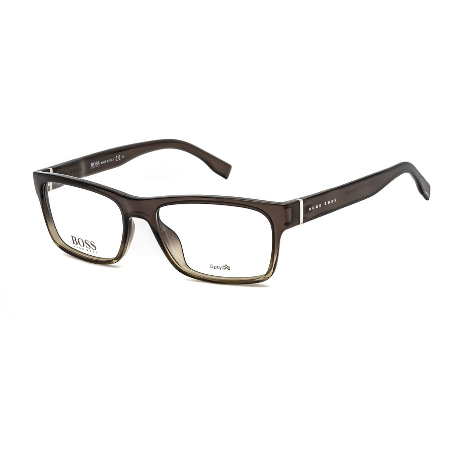 Hugo Boss Demo Rectangular Men's Eyeglasses BOSS 0729 009Q 54 ...