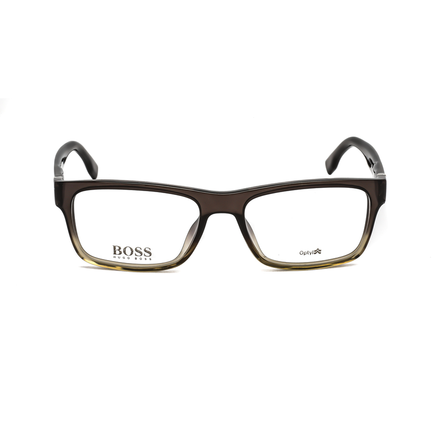 Hugo Boss Demo Rectangular Men's Eyeglasses BOSS 0729 009Q 54 ...