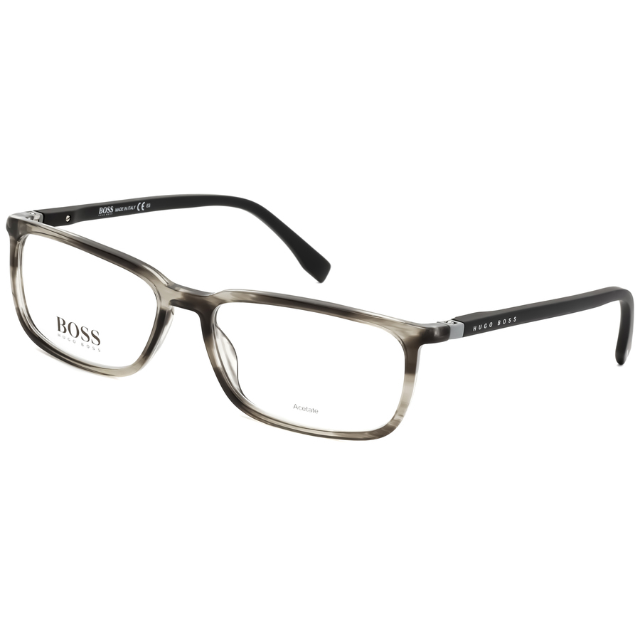 Hugo Boss Demo Rectangular Men's Eyeglasses HG 0963 0ACI 55 ...