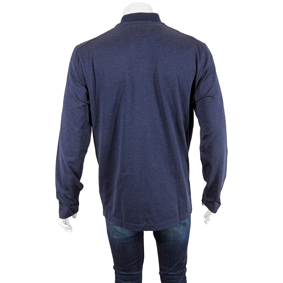 Hugo Boss Men's Long-sleeve Cotton Jersery Polo Shirt 50419752-402 ...