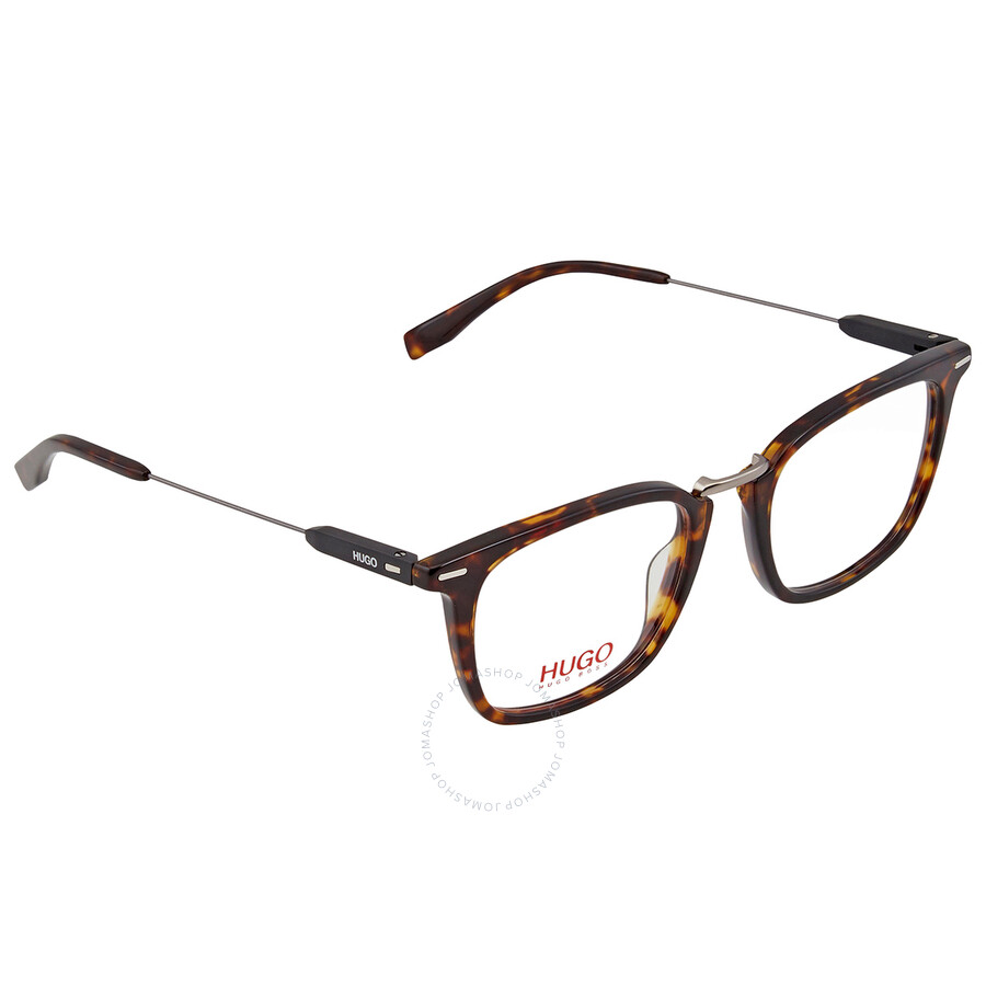 Hugo Boss Mens Tortoise Square Eyeglass Frames Hg 0327 0086 00 50 716736092836 Eyeglasses