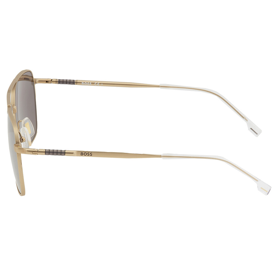Hugo Boss Silver Mirror Navigator Men's Sunglasses BOSS 1414/S 0AOZ/T4 ...