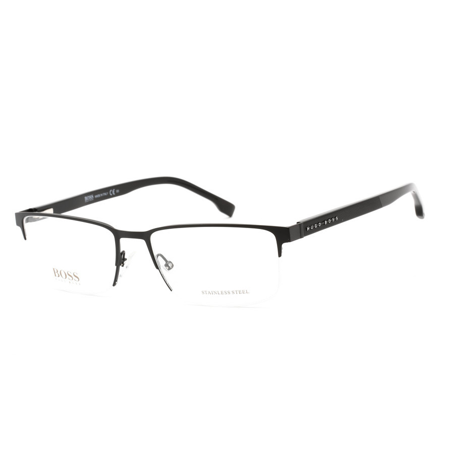 Hugo Boss Unisex Black Rectangular Eyeglass Frames BOSS1302/U00030057 ...
