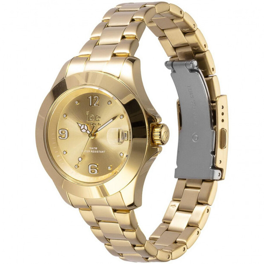 Ice-Watch Gold Dial Unisex Watch 017319 4895164093311 - Watches, Ice ...